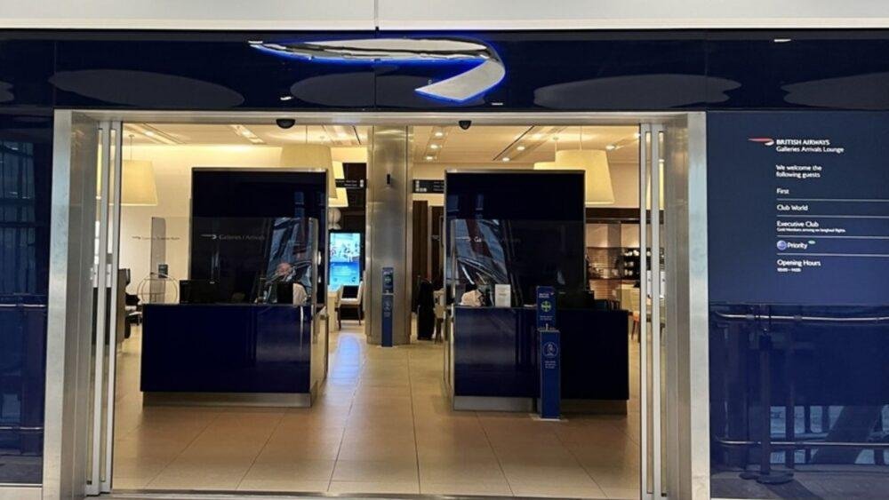 British Airways Galleries Arrival Club Lounge LHR Review