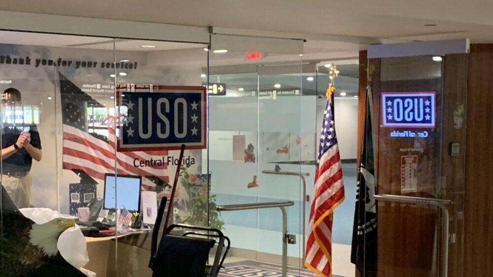 USO Orlando Airport Lounge : Services, Access, Hours, Map